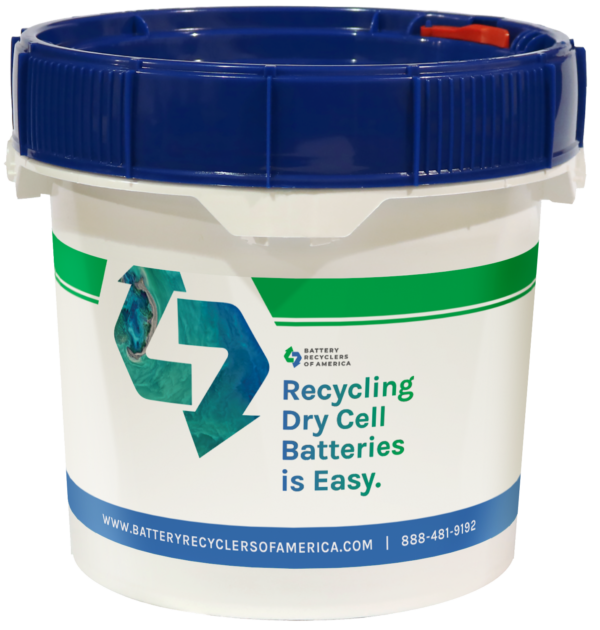 Large Recycling Bucket 55 • Battery Recyclers of America